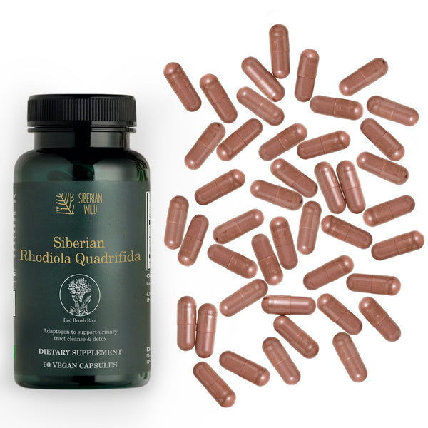 Rhodiola Capsules – 350mg Pure Rhodiola Quadrifida Supplement ...